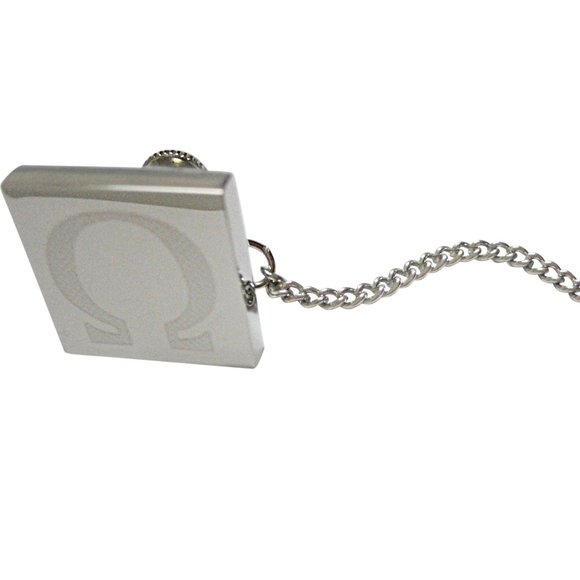 Kiola Designs | Accessories | Etched Mathematical Greek Omega Symbol ...
